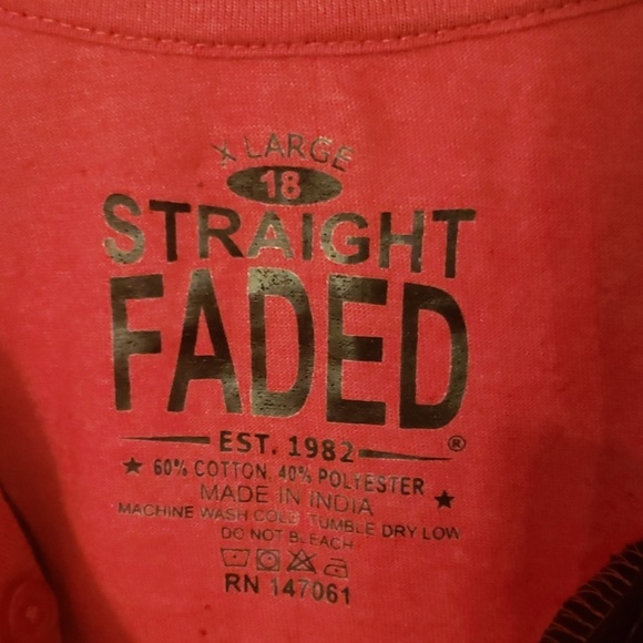 Straight Faded | Shirts & Tops | Straight Faded Tshirt | Poshmark